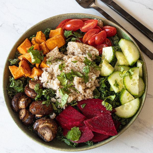 West African Fonio Grain Bowl - Local Roots NYC