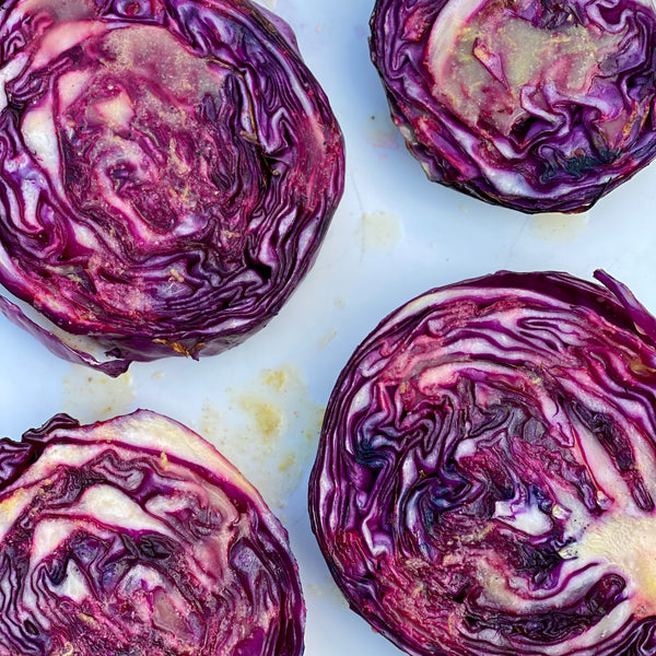 Grilled Red Cabbage - Local Roots NYC