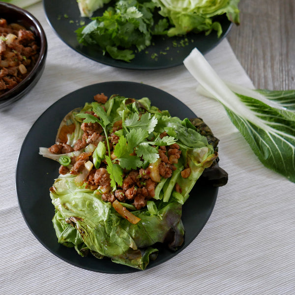 Grilled Lettuce Larb - Local Roots NYC